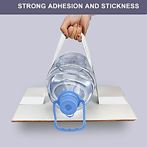 Bethone 3-Pack Duct Tape White Heavy Duty - 1.88 in 66 Yds Total Waterproof No Residue Strong Adhesive Duct Tape Tearable for Indoor Outdoor Use,Multi Purpose Home Repair