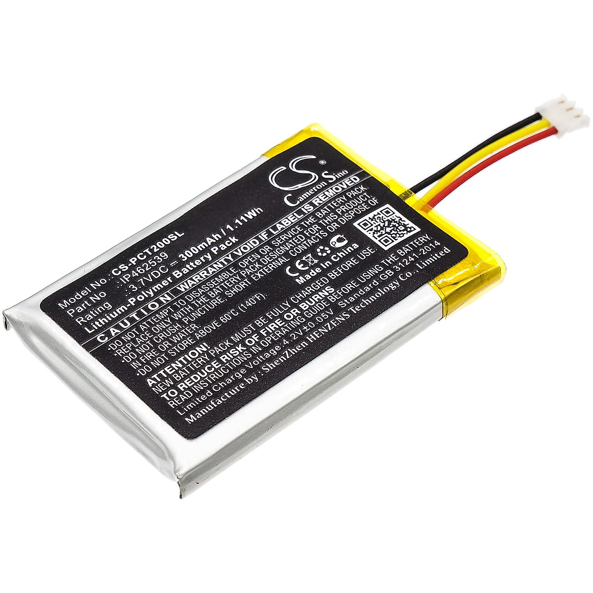 Replacement Battery for Phonak ComPilot ComPilot II Compatible with Phonak IP462539