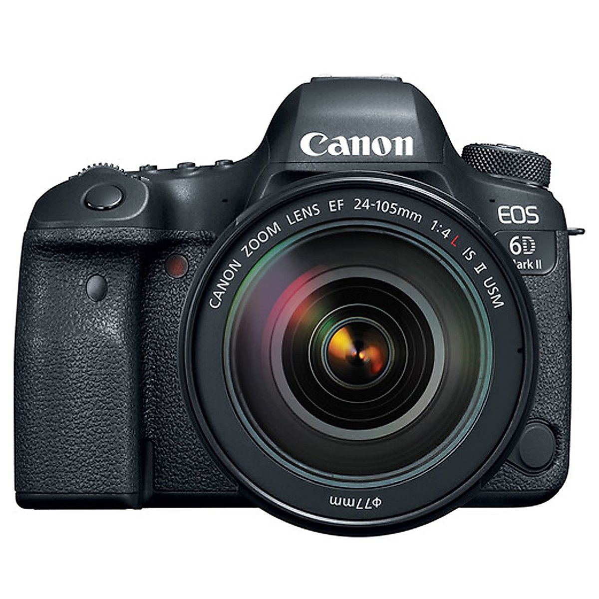 Canon EOS 6D Mark II DSLR Camera w/EF 24-105MM F/4 L is II USM Zoom Lens + 128GB Memory + Case + Tripod + Filters (34pc Bundle) (Renewed)