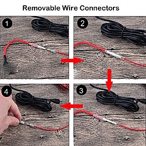 Gebildet 12V-24V Small Add-a-Circuit Fuse Tap, ATM Small Piggy Back Blade Fuse Holder with Wire Harness, 6 pcs Fuse (3A 5A 7.5A 10A 15A 20A) and Fuse Puller (Pack of 4)