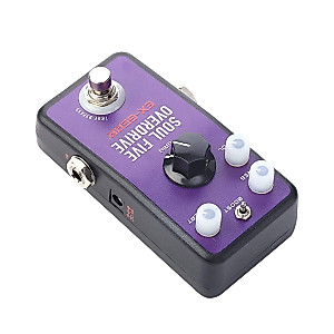 Soul Five Overdrive Guitar Pedal used for Rock, Fusion, Jazz and Blues.