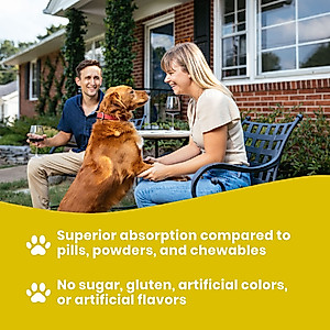 100% Natural Dog Vitamins and Supplements - Liquid Multivitamin for Dogs - Senior Dog Vitamins - Vitamins for Dogs with Probiotics - Usa Made Vitamin for Dogs - Pet Vitamins for Dogs & Dog Supplements
