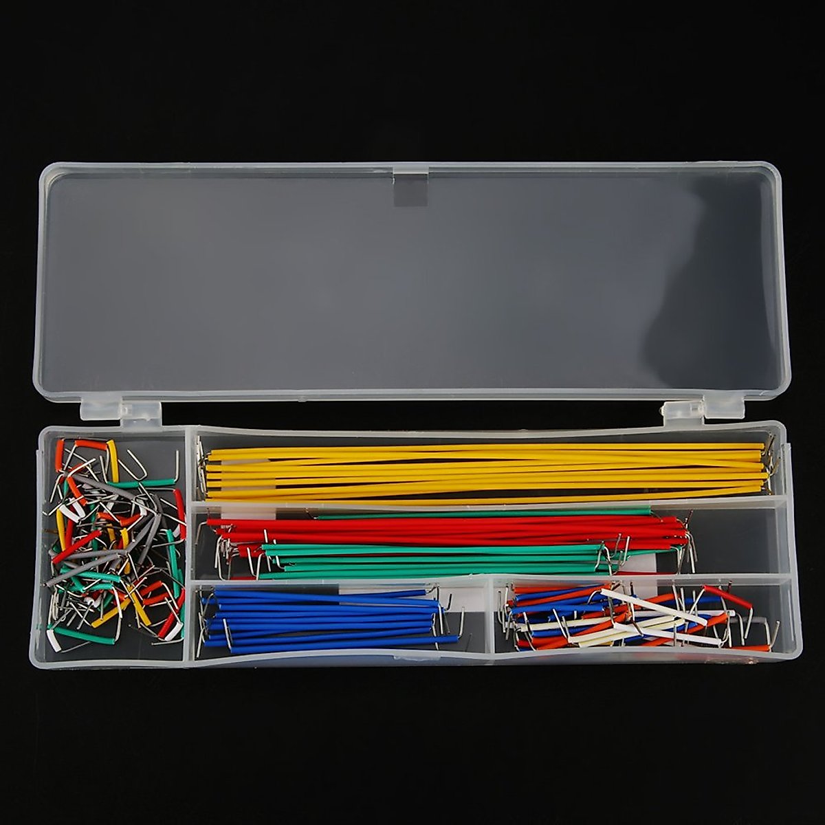 140pcs U Shape Solderless Breadboard Jumper Cable Wire Kit Box for DIY Shield Arduino and Raspberry Pi
