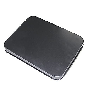 FURLOU Metal Serving Tray Accessory Tray Oven Roasting Pan Cookie Tray Black Cake Plates Cake Baking Tray Baking Pans Big Cake Brownie Baking Tools Bread Pan Black Non Stick Baking Tray Plate
