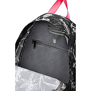 American Tourister Women's Daypacks, Multicoloured (Flowers Black), Standard Size