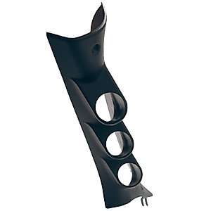 Auto Meter Autometer 15-18 Ford F-150 2-1/16in Triple A-Pillar Pod Gauge Mount - Black (w/Speaker)