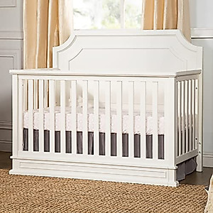 NAMESAKE Emma Regency 4-in-1 Convertible Crib in Warm White