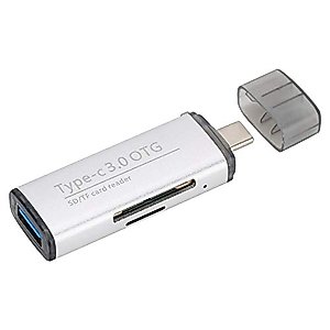 Qinlorgo Powerful Chipset Performance USB3.0 Hub, 3 in 1 Hub, Stable for OTG Memory Card Adapter