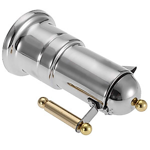 Maxmartt Stainless Steel Moka Pot Stovetop Espresso Coffee Maker with Safety Valve 4 Cups