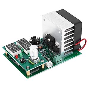 60W 9.99A 30V Electronic Load Aging Test Module,Single Mode Constant Current Battery Capacity Tester, Intelligent Fan Control,Overheat
