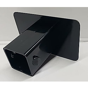 Trailer Hitch Cover Tube Cover Plug Cap Fits 2 Inch Receivers for Toyota Ford Jeep Chevrolet Nissan Dodge Ram Porsche Mercedes Ranger for Rectangular Flamingo Tow Hitch Cover car/Truck/SUV Trailer 2"