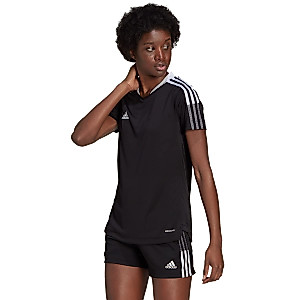 adidas womens Tiro 21 Training Jersey Black Small