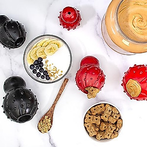 Nylabone Strong Chew Cone Stuffable Chew Toy for Dogs, Bacon Flavored Fillable Treat Toy, Medium/Wolf - Up to 35 lbs. (1 Count)