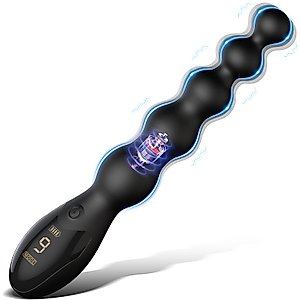 Male Sex Toys Anal Beads Butt Plug - Adult Toys Anal Toys Sex Toys for Men Adult Toy Sex Toy Anal Vibrators Graduated & Display Design Anal Toys Dildo Prostate Massager with 9 Vibration Modes
