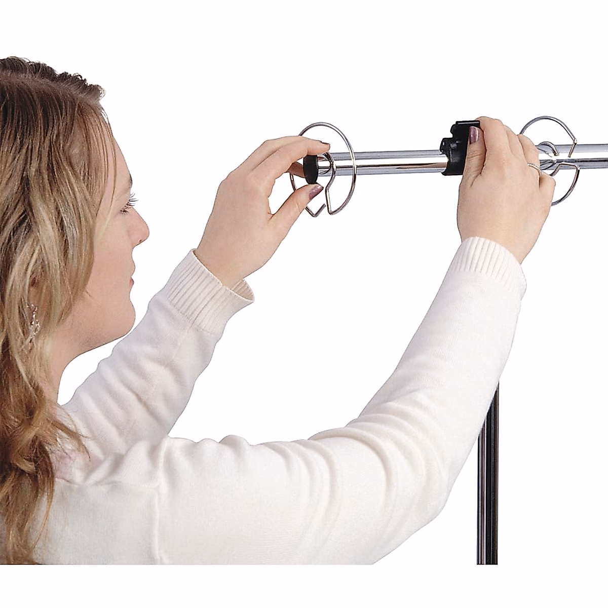 Colorations Excellerations Classroom Adjustable (36 - 63 inches H) Charts Stand on Wheels Mobile Teaching Pocket Chart Stand (Item # EXPAND)