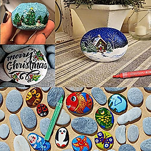 JR.WHITE Acrylic Paint Pens Paint Markers for Rock Painting, Canvas, Wood, Glass, Fabric, Metal, Plastic, Arts Crafts Easter Eggs, Pumpkin, Scrapbooking Supplies, Graffiti Markers for Adults Kids