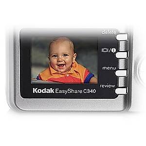 Kodak Easyshare C340 5 MP Digital Camera with 3xOptical Zoom (OLD MODEL)