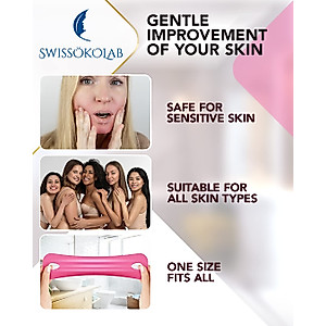 SWISSÖKOLAB V shape lifting up Face Mask Chin Up Patch Double Chin Reducer Chin Contour Tightening Firming Face Lift Tape Mask V-Line Neck Lifting Patches V Shaped Slimming Face Mask 5 pcs