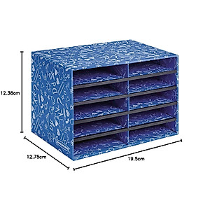 Bankers Box Classroom 10 Compartment Literature Organizer, Single (3384201)