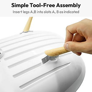 carrotez Dish Drying Rack, Dish Rack, Dish Drainer, Dish Rack and drainboard Set, Dish Drying Rack with drainboard and Swivel Spout, Kitchen Countertop, Easy Installation, Durable, Rustproof, White