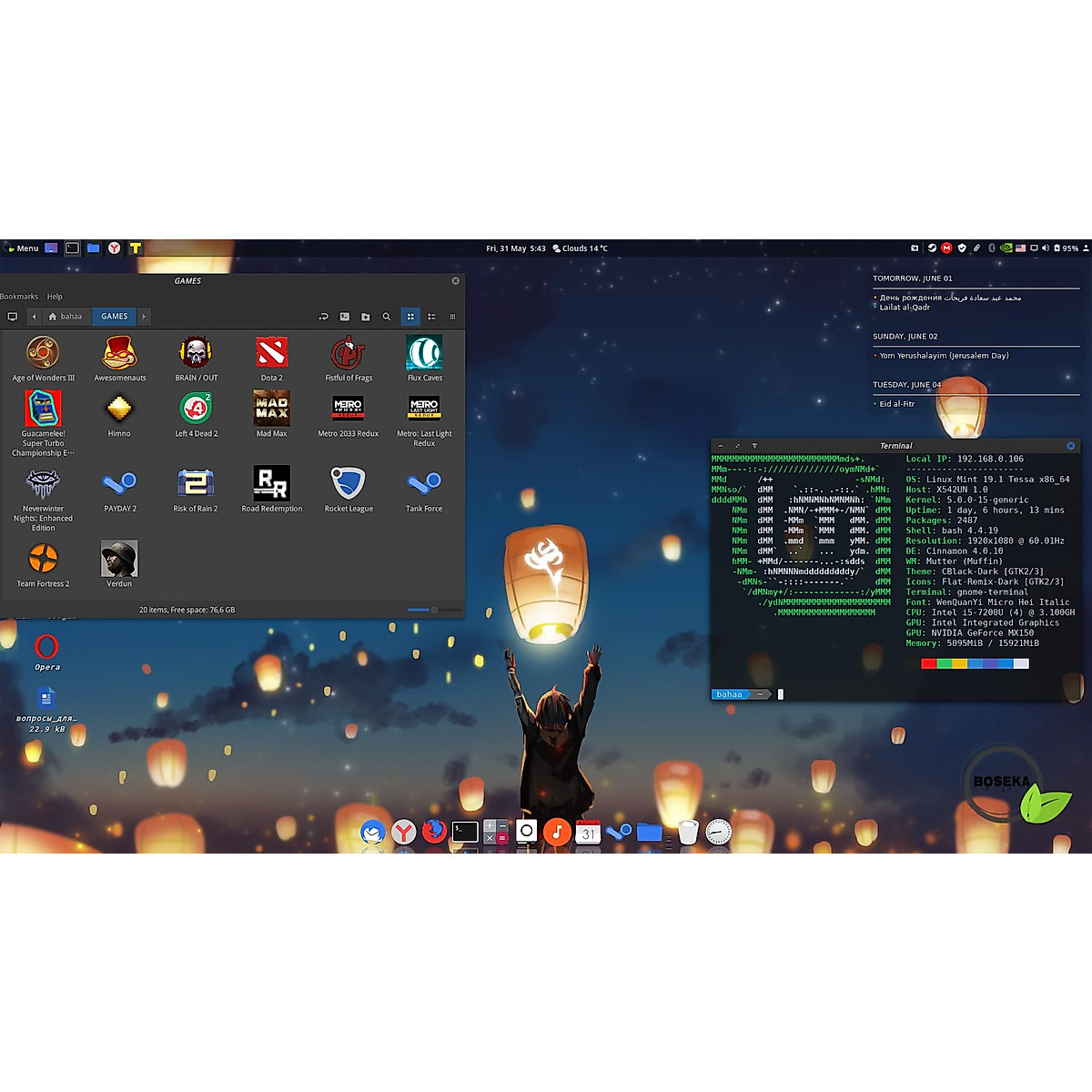 Linux Mint OS for Everyone - Bootable Live Install USB Flash Thumb Drive - Great for Work Entertainment and Everyday Tasks Operating System