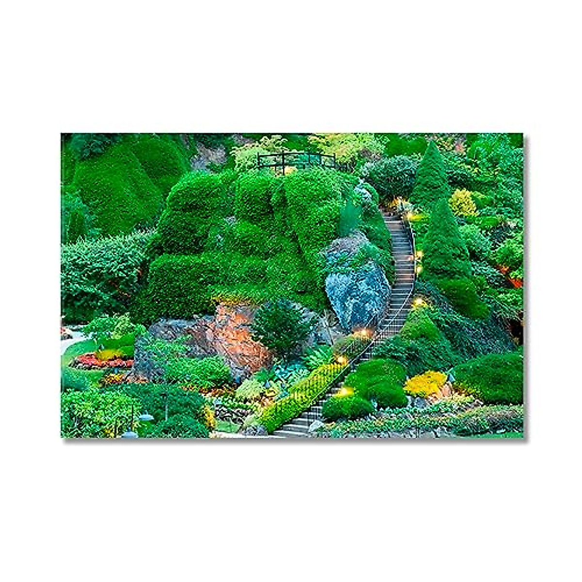 Butchart Gardens Canada Canvas Print 5 Panels / 36x24 inches