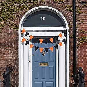 Halloween Pennants Banners, JmYo Durable and Reusable with 20pcs Pennants Flags Party Decoration, 20ft