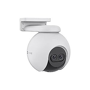 EZVIZ Security Camera Outdoor, 1080P Pan/Tilt/Zoom WiFi Camera, 8× Mixed Zoom and AI-Powered Person Detection Security Cam, IP65 Waterproof, Support MicroSD Card up to 512GB | C8PF