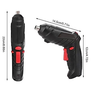 Apex Drill Cordless Screwdriver Rechargeable, Slectric Screwdriver Kit, Portable Home Use Power Screwdriver Set, All In One Tool (Complete Set)