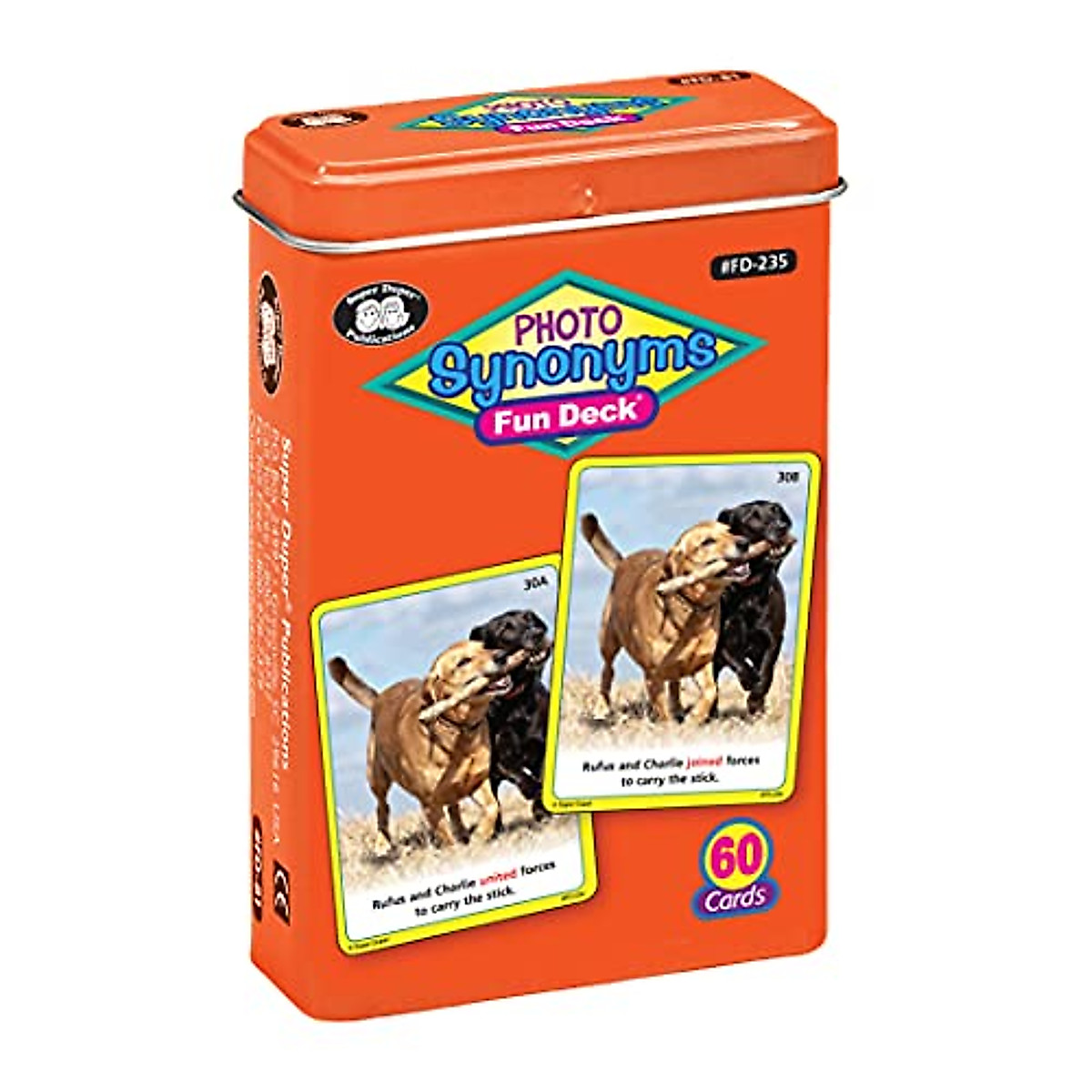 Super Duper Publications | Photo Synonyms Fun Deck Flash Cards | Educational Learning Resource for Children
