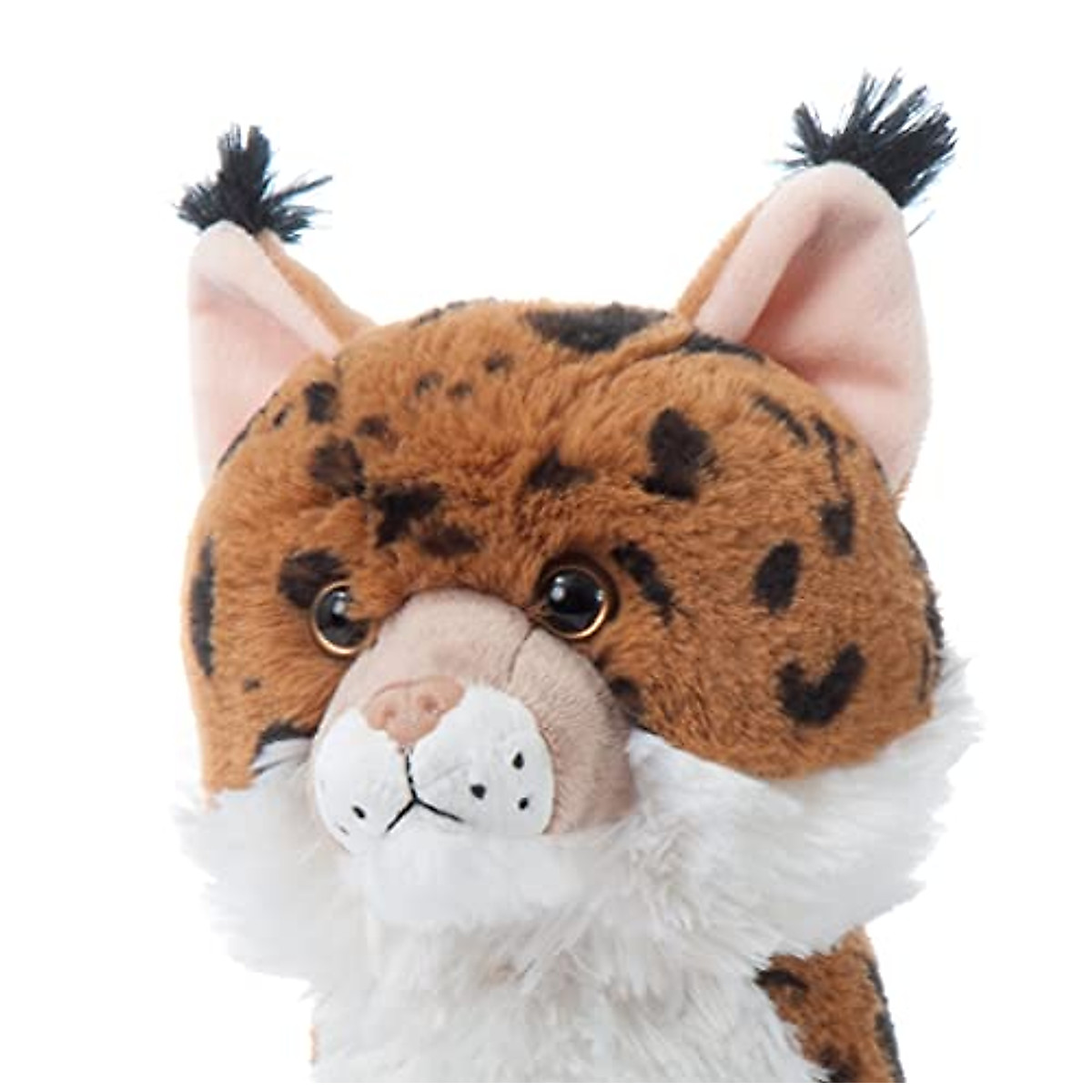 The Petting Zoo Bobcat Stuffed Animal, Gifts for Kids, Wild Onez Zoo Animals, Bobcat Plush Toy 12 inches