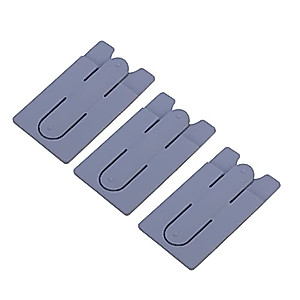 Mikikit Wallet Purse Id Wallet 9 pcs Gray Phone Kickstand On Stick Universal Back with Holder Silicone Cell Wallet Adhesive Tink Fits Smartphones Pocket Credit for Wallet Purse Id Wallet
