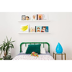 Crane Ultrasonic Cool Mist Humidifier for Bedroom, Baby Nursery, Kids Room, Plants, or Office, Large 1 Gallon Tank, Filter Optional, Aqua