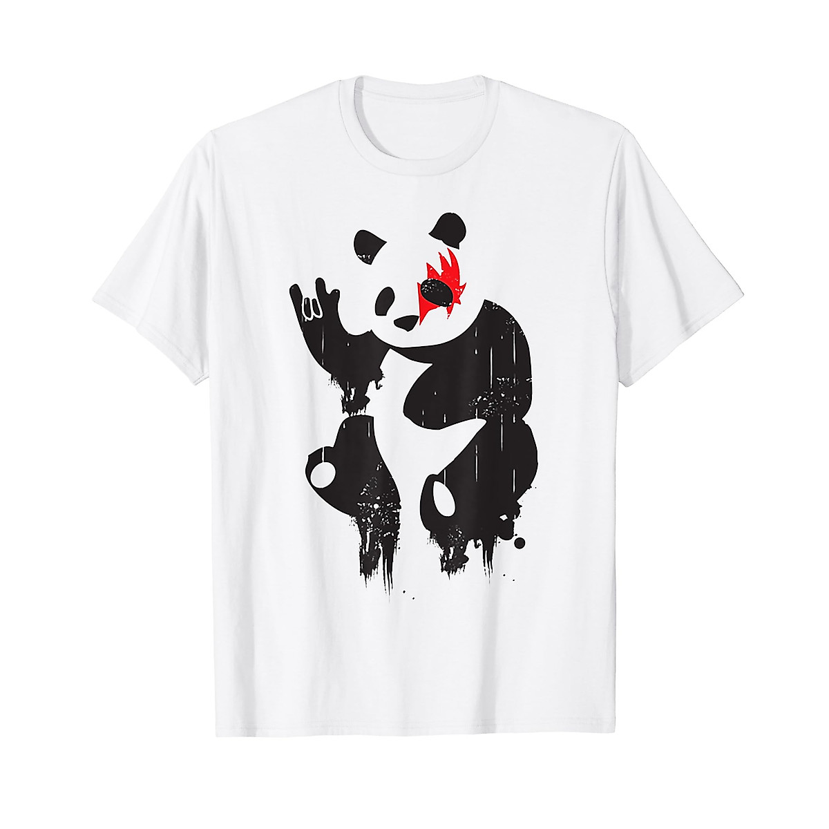 Funny Panda Rock Shirt - Rocking Panda Shirt