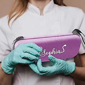 Smilets Personalized Stethoscope Case Custom Name Stethoscope Box Stethoscope Carrying Bag Hard Lightweight Stethoscope Holder Case for Nurse Doctor Nurses Week Gift