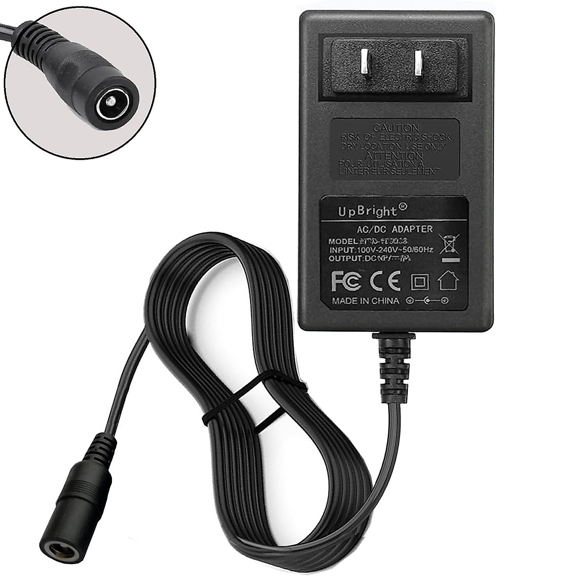UpBright 18V AC/DC Adapter Compatible with Hunter Douglas PowerView PowerRise Motorized Shades Blinds 2002000036 AMIGO AMS165-1802000FU 7806000000 2989048000 2989038000 ADS0366-W180200 Battery Charger