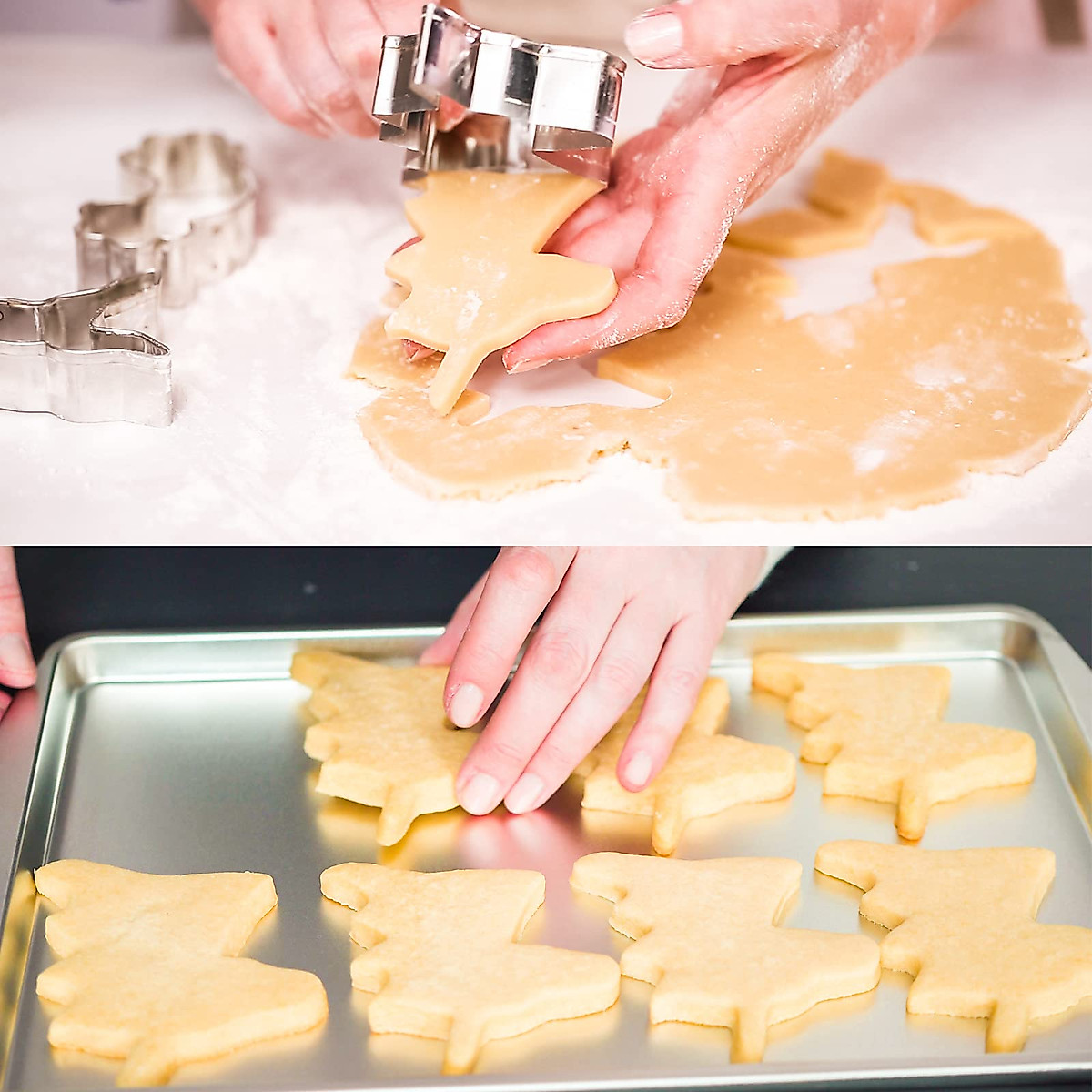 Cookie Cutters 9-Piece Fantasy Unicorn Cookie Cutter Set with Unicorn Head, Unicorn, and Rainbow,Shooting Star,Star Biscuit Cutters Set for Kids Holiday Wedding Birthday Party Supplies Favors