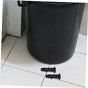 WHAMVOX 5Pcs Outdoor Trash Can Safety Buckles for Secure Covering of Garbage Cans Connects and Holds Trash Can Lids Place for Outdoor Use and Raccoon Proofing