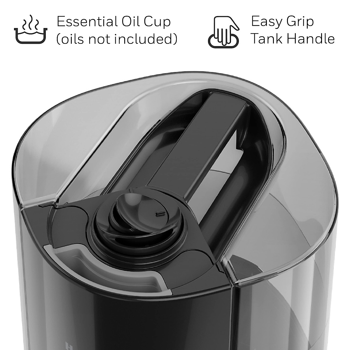 Honeywell Dual Comfort Cool + Warm Mist Humidifier with Fusion Mist Technology – Warm and Cool Mist Humidifier for Large Rooms