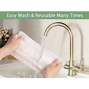 Olicity Cheese Cloths, Grade 90, 45 Sq Feet, Reusable Cheese Cloth with Closed Edges Unbleached Cotton Cheesecloth for Straining, Fine Mesh Fabric Muslin Cloth for Cooking, Baking, Milk,Crafts-5 Yards