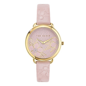 Ted Baker HETTTIE Women's Pink Leather Strap Watch (Model: BKPHTS005)