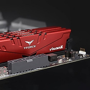TeamGroup T-Force Vulcan Z 16GB DDR4 3200Mhz Gaming Memory (Red)