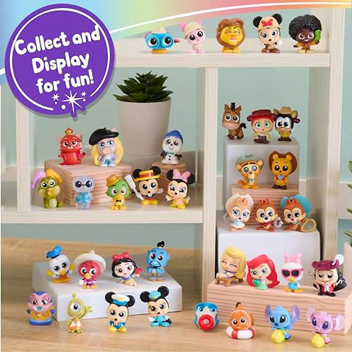 Disney Doorables Let’s Go Around the World Series 2, Collectible Blind Bag Figures, Styles May Vary, Officially Licensed Kids Toys for Ages 5 Up