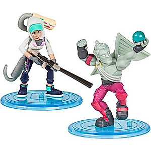 Fortnite Battle Royale Collection: Duo 2 Figure Pack, 2", Multicolor
