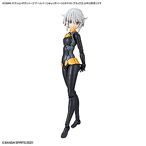 Bandai Hobby - 30 Minute Sisters - #12 Option Body Parts Arm Parts & Leg Parts [White/Black], Bandai Spirits 30 MS Model Kit