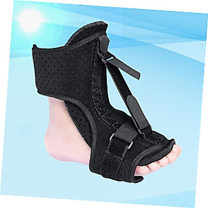 DOITOOL 1 Set ankle fixed brace night sleeping foot splint Achilles Tendonitis Foot Brace Plantar Fasciitis sleep sock night splint Foot Fracture Brace arch of foot support frame