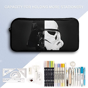 Fevedeco Stormtroper Cartoon Backpack Set 3 Pack Anime Junior Primary Schoolbag Lunch Box Pencil Case for Kids Shoulder Bags 17 Inch 3Pcs