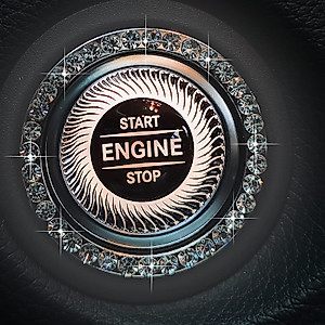 2 Pack Coaster for Car Cup Holder,Auto Anti Slip Bling Cup Holder Coaster,2.75 inch Surface Full Crystal Rhinestone car Coaster Car Interior Accessories(Black)