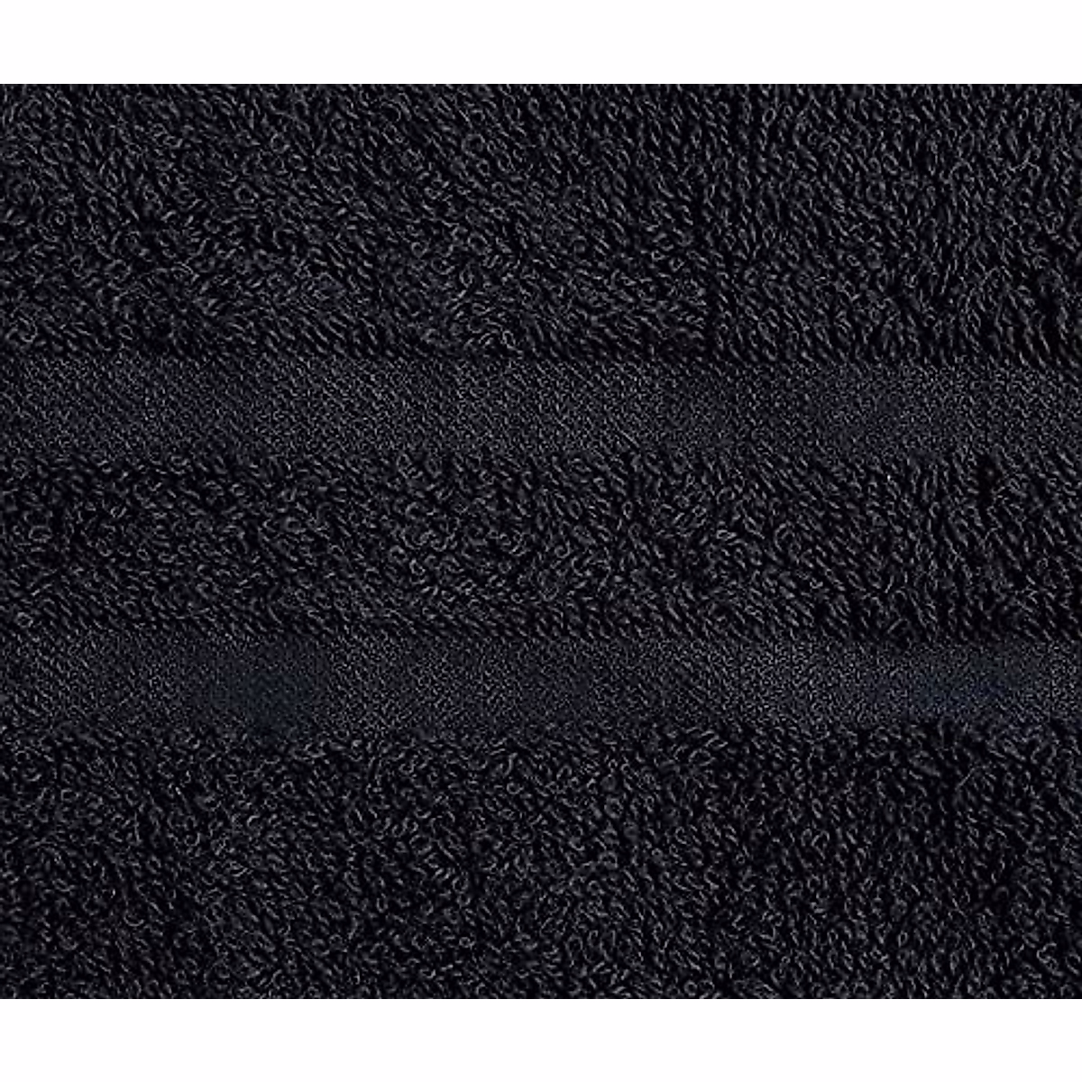 Corporate Hills CH 100% Ring Spun Cotton Salon Towel Pack of 24 Black 16" x 28" - Ultra Soft & Highly Absorbent Salon Towel Hotel & Spa Quality Hand Towels for Gym Salon Spa & Home Care (Black)