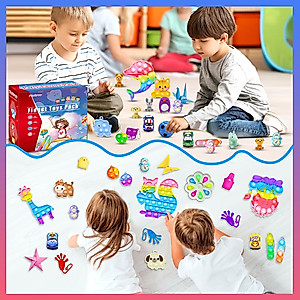 1000 Pcs Party Favors for Kids, Fidget Toys Pack, Easter Eggs Fillers Birthday Gift Toys Autism Sensory Goodie Bags Stuffers, Treasure Box Prizes Toys for Classroom